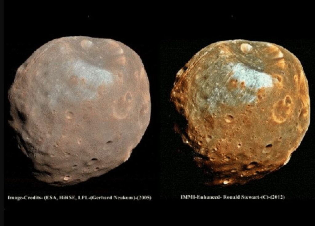 El mejor lugar para buscar vida marciana pueden ser sus lunas, sugieren ...